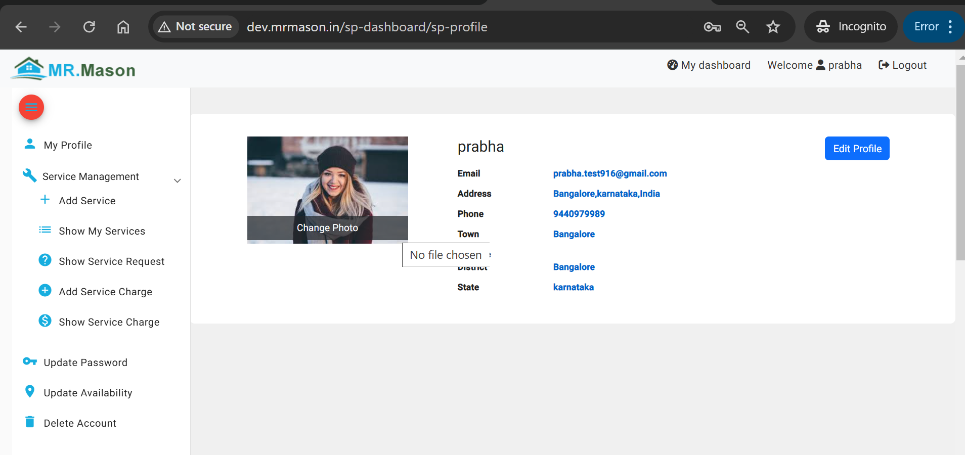 Prabhavathi Portfolio